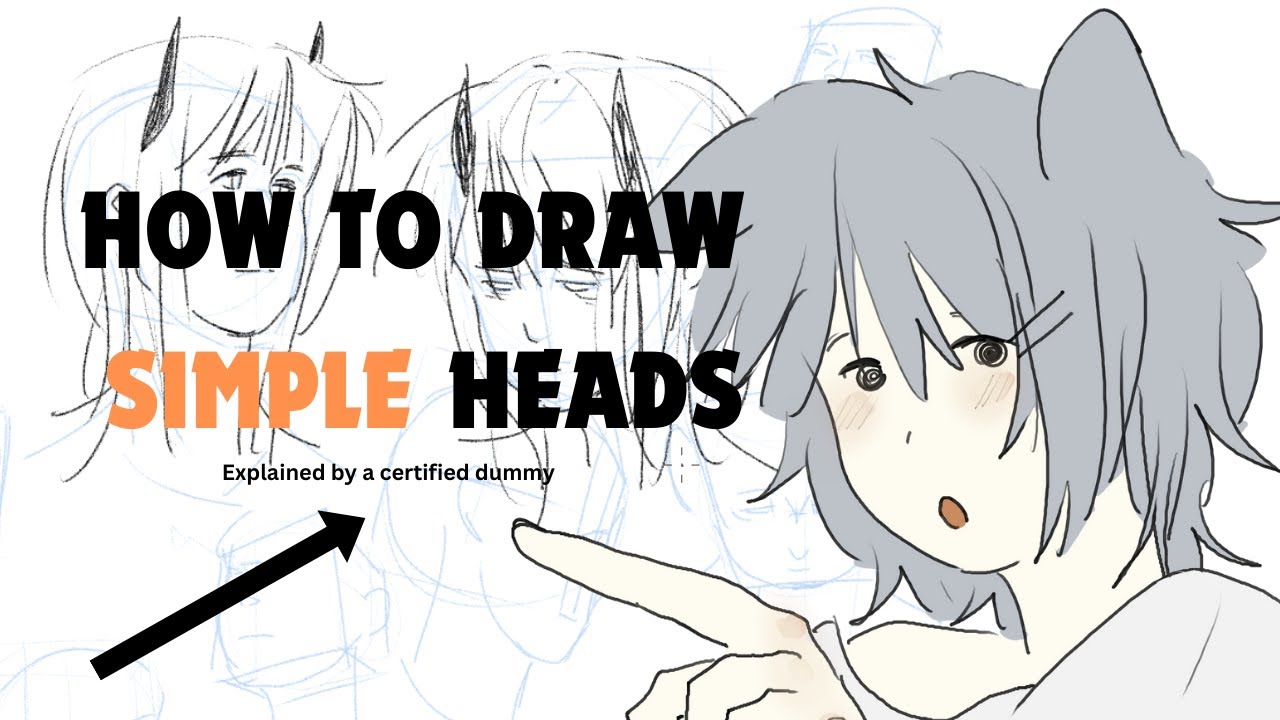 Learn to Draw SIMPLE Heads in Minutes! - YouTube