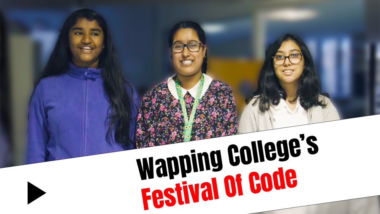 Festival Of Code @Wapping High School 2021 - YouTube