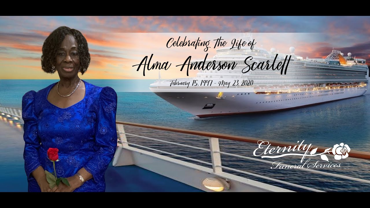 Alma Anderson - Scarlett Funeral Service - YouTube