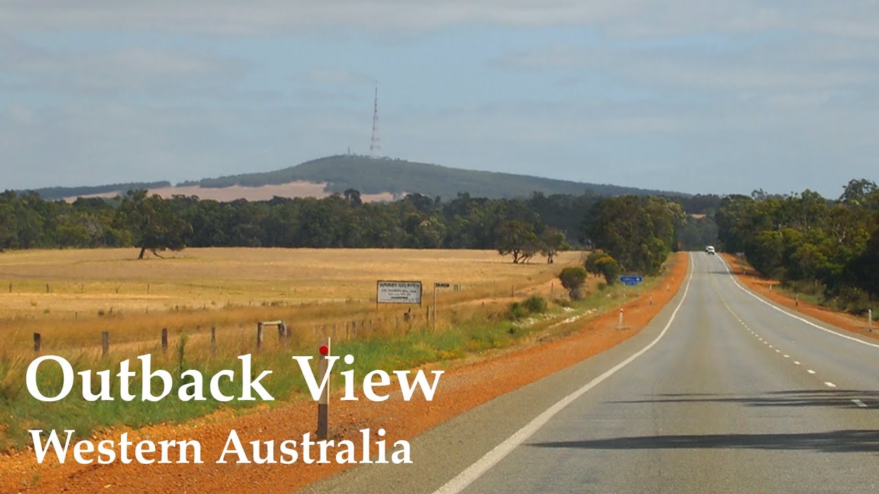 Outback view of Western Australia, AU - YouTube