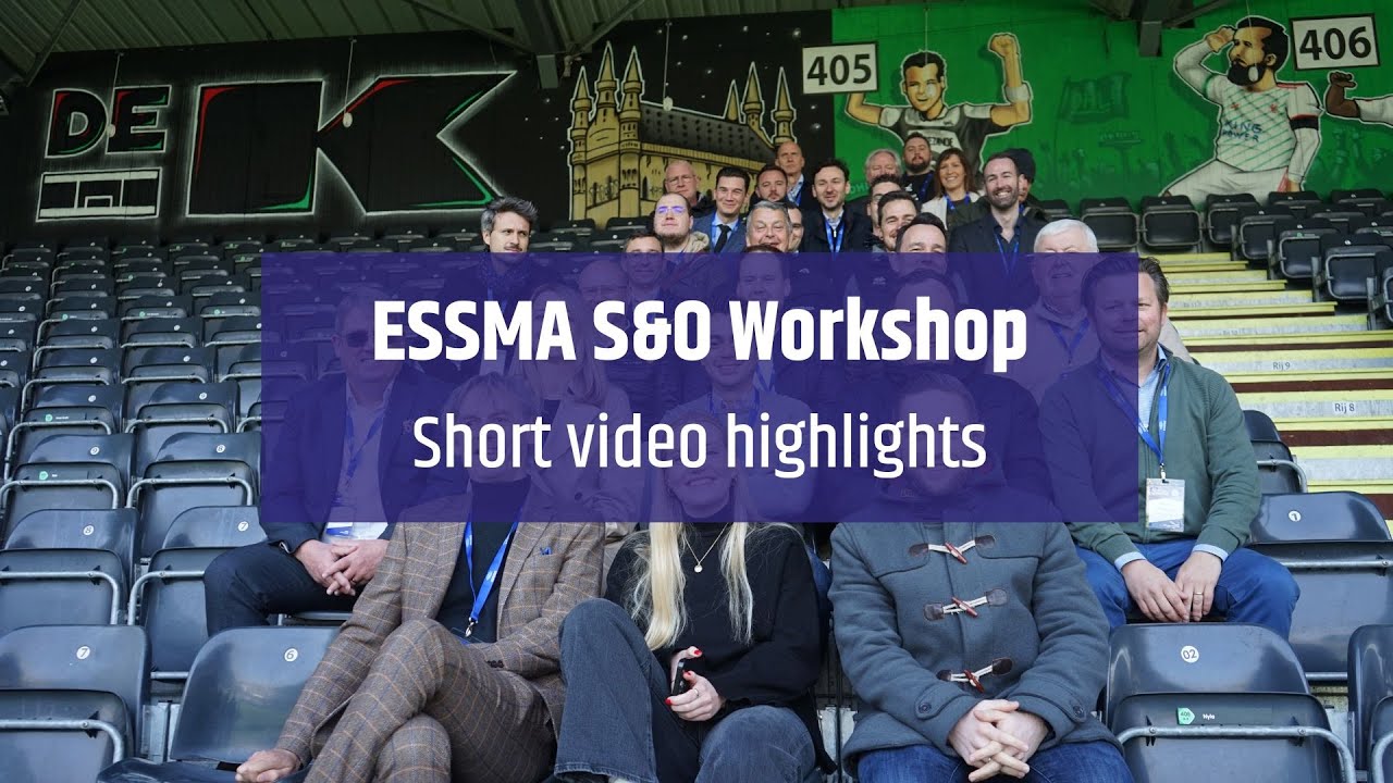 ESSMA S&O-workshop 2025: Highlights day 1 - YouTube