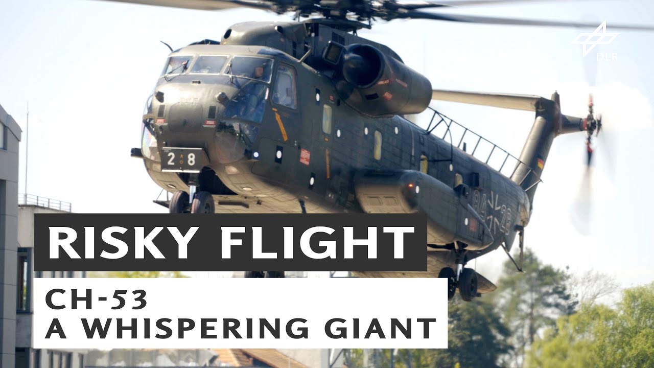 Helicopter CH 53 - a whispering giant - YouTube