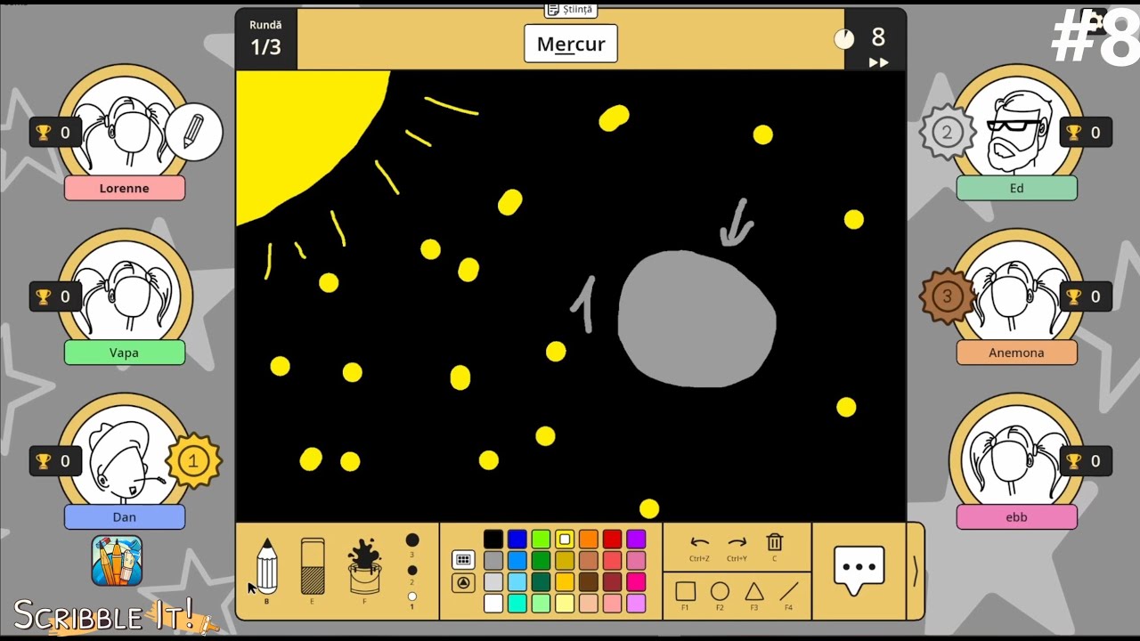 Cel mai reprezentativ desen! (Scribble it ep.8) - YouTube