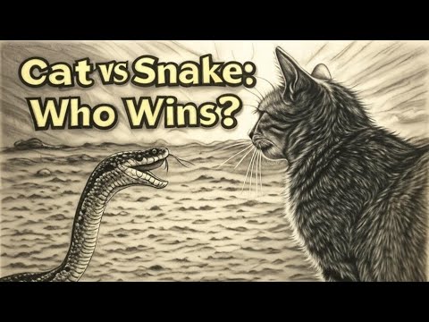 Why Cats Outsmart Snakes in a Fight! 🐍😼 | Cat Reflex vs Snake Attack ...