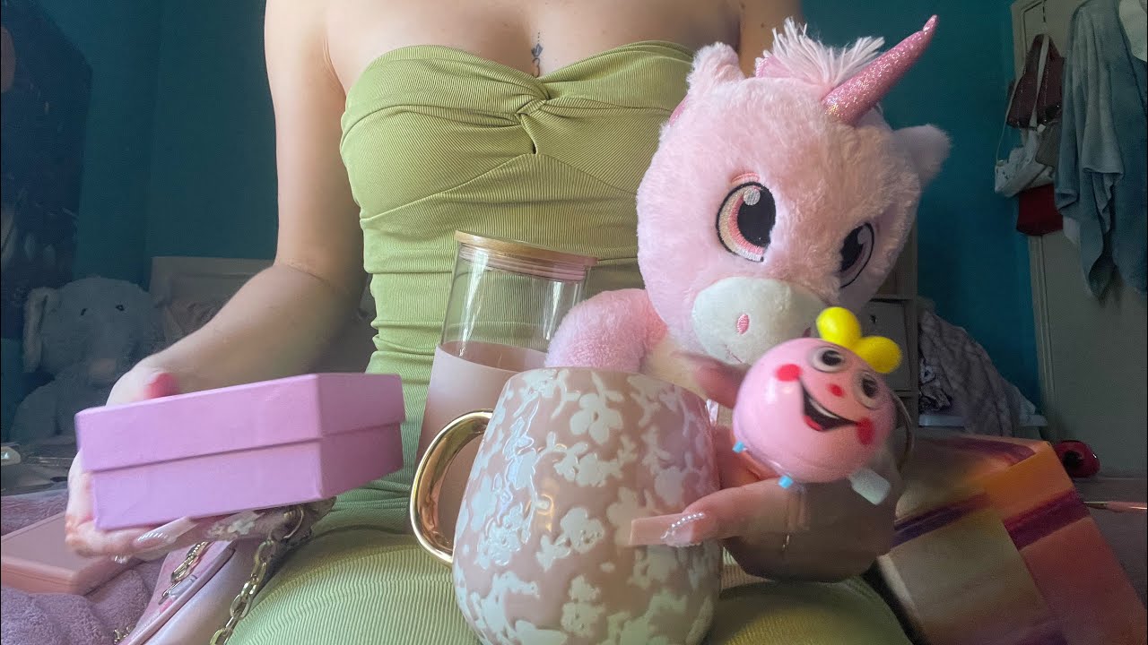 Asmr Pink Triggers 🩷👛🌸 Youtube