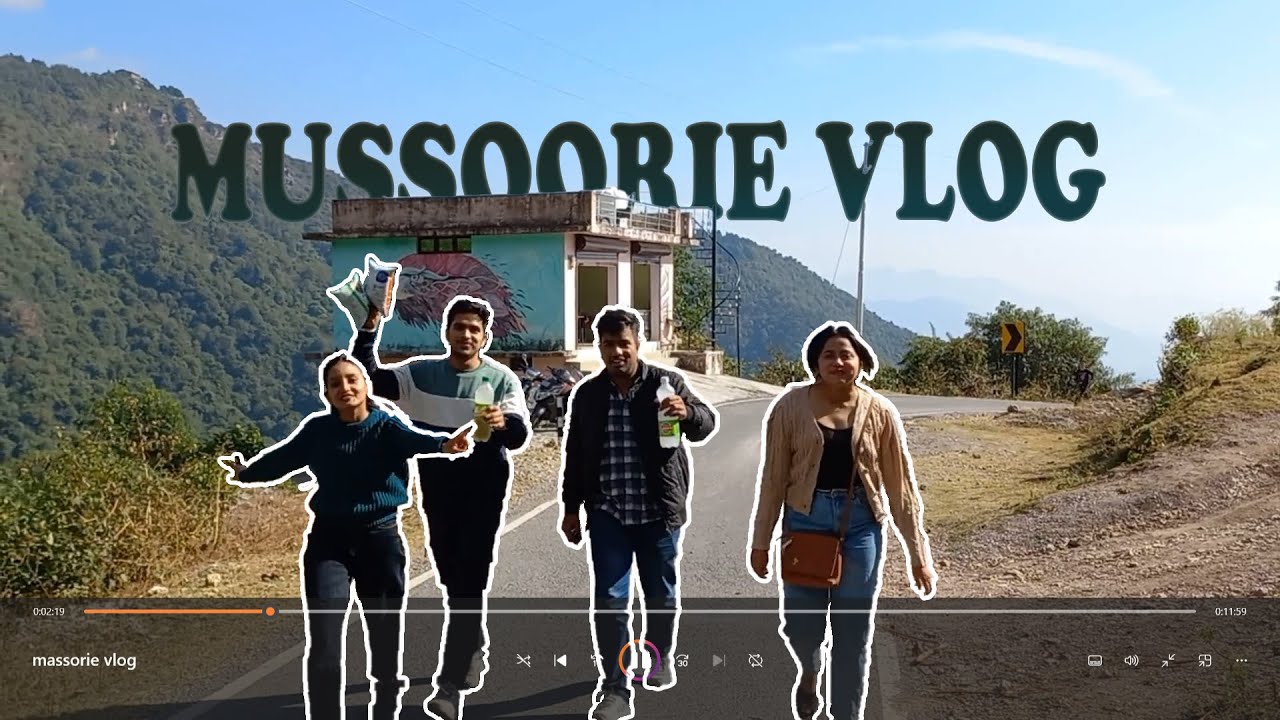 Mussoorie Vlog | By Vlogging Cart - YouTube