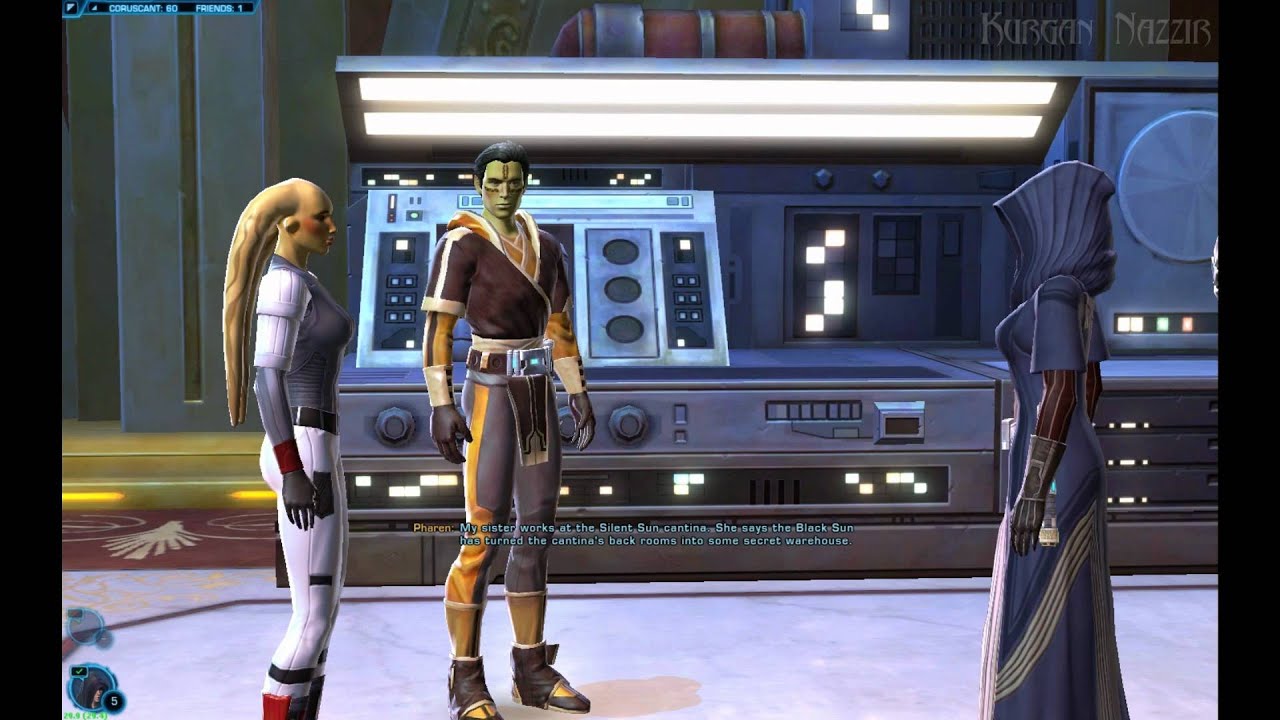 SWTOR - an Attros Finn dialogue for Secret Signals - YouTube