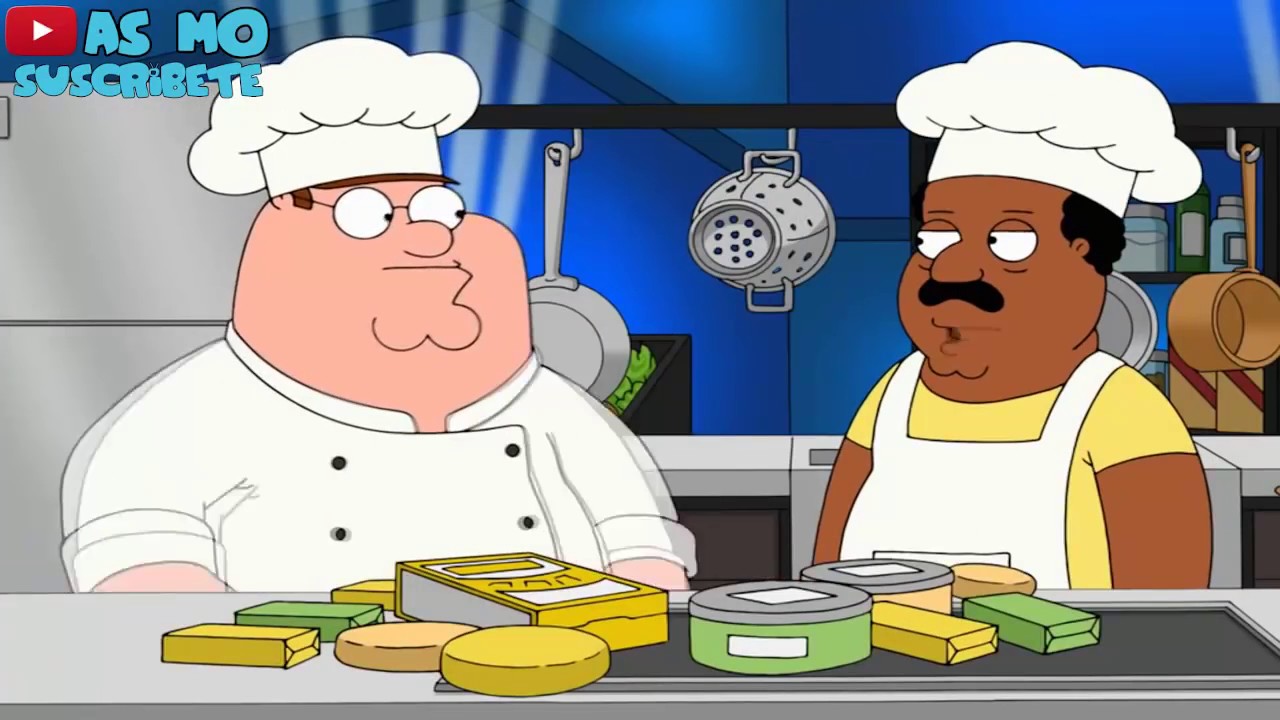 Peter vs Quagmire batalla de cocina Padre de Familia, Español Latino ...