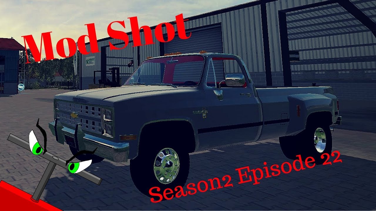 Farming Simulator 2017 | Mod Shot S2E22 | 1985 Chevy Silverado Dually ...