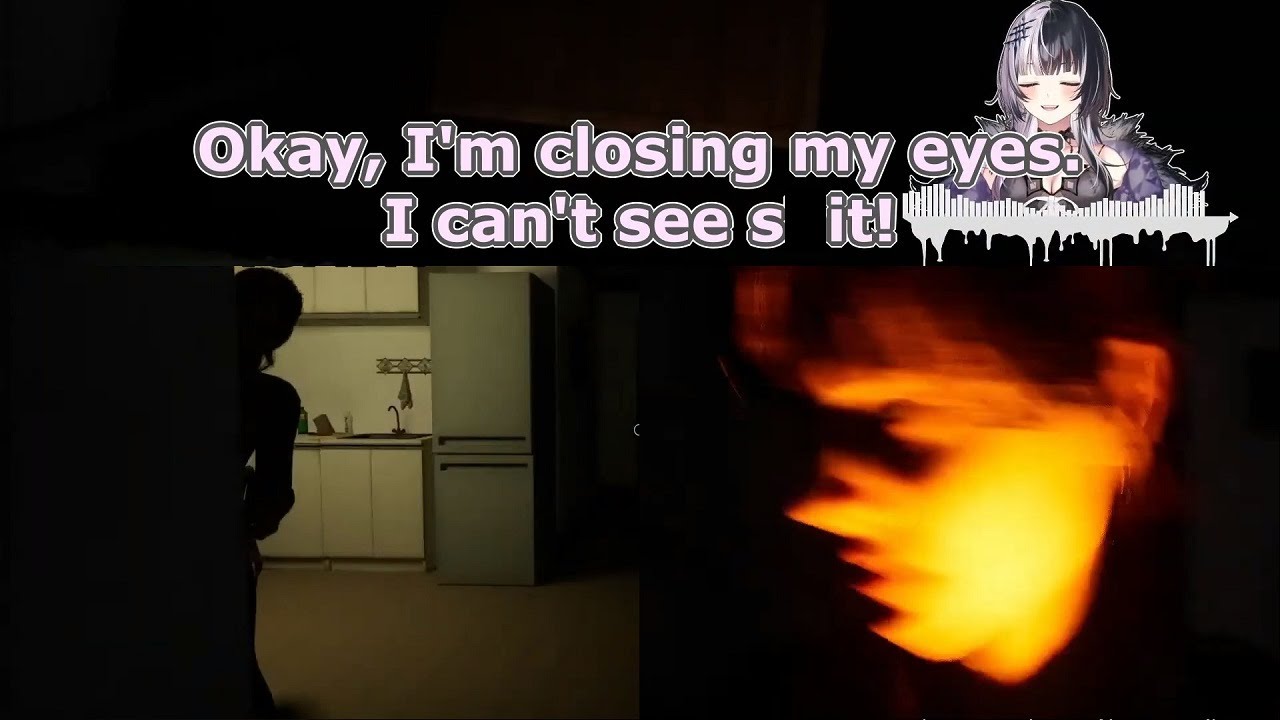 Shiori tries to close her eyes to avoid jumpscare, but... (Love, Sam ...