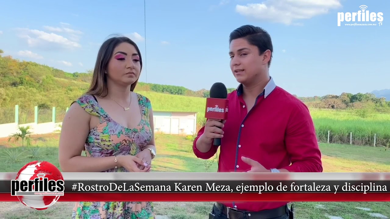 Rostro De la semana: Karen Meza - YouTube
