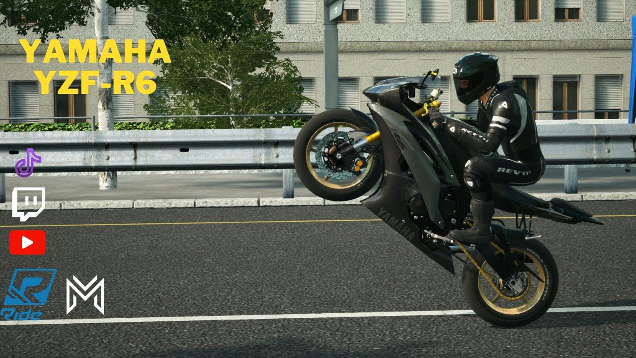 YAMAHA-YZF R6 /RIDE GAMEPLAY - YouTube