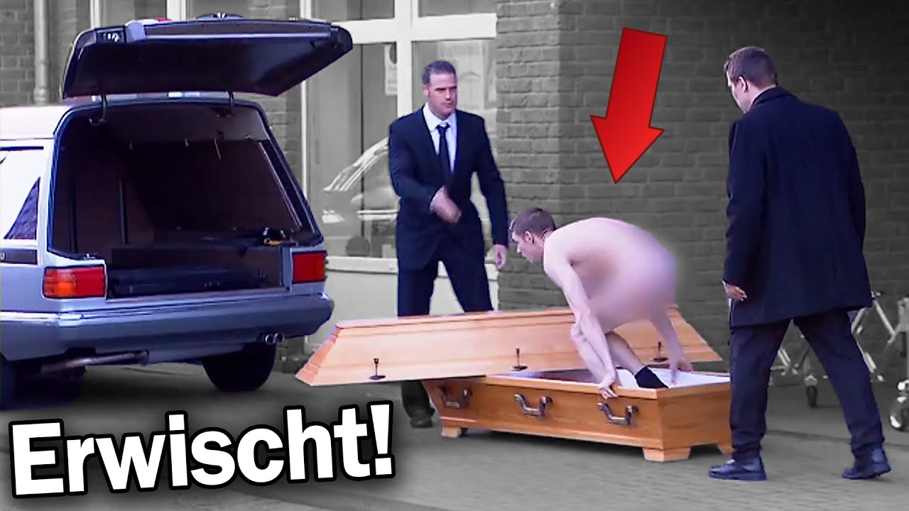 Ich musste mich im SARG verstecken.. (nасkt) - YouTube