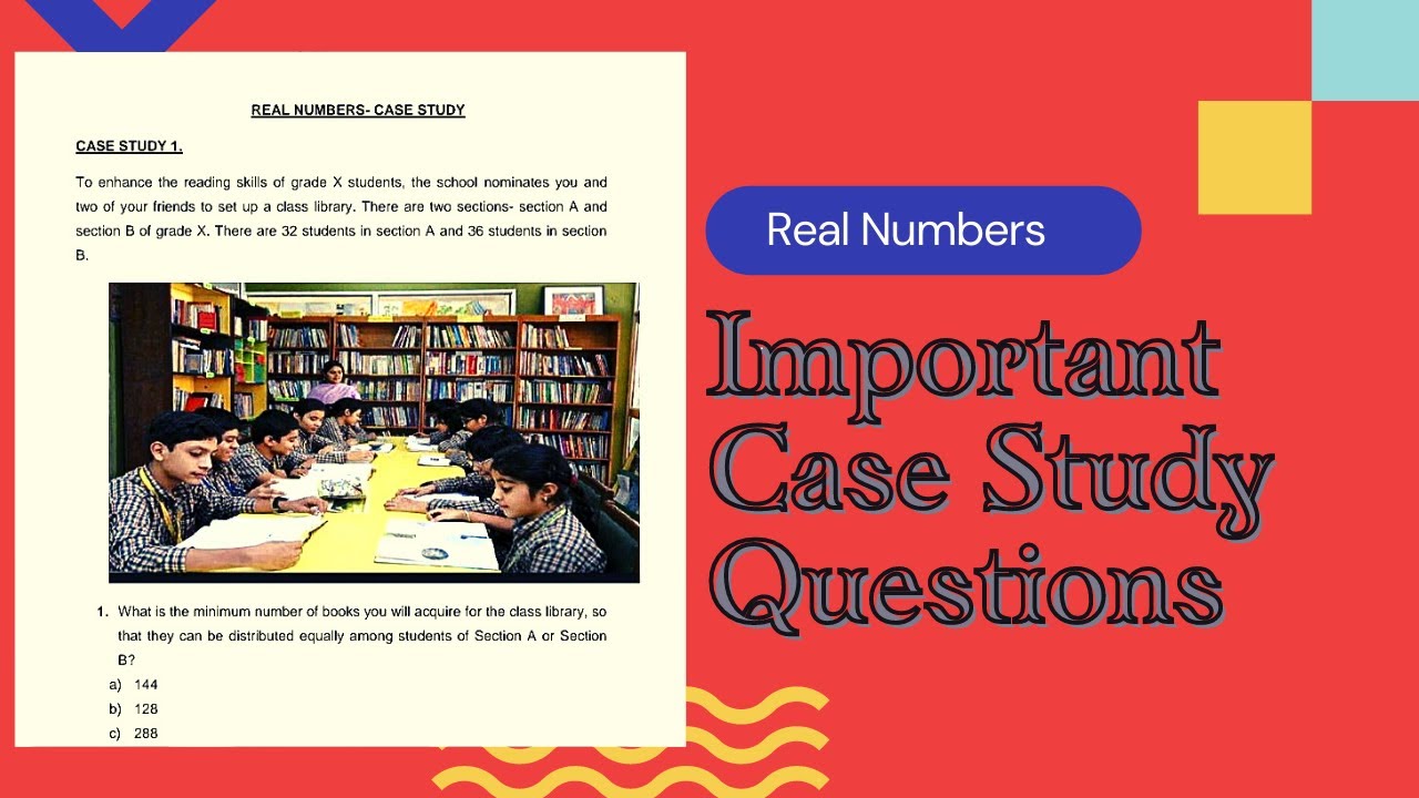 Ch-1 Real Number||Class 10||Important Case Study Questions||By R.K ...