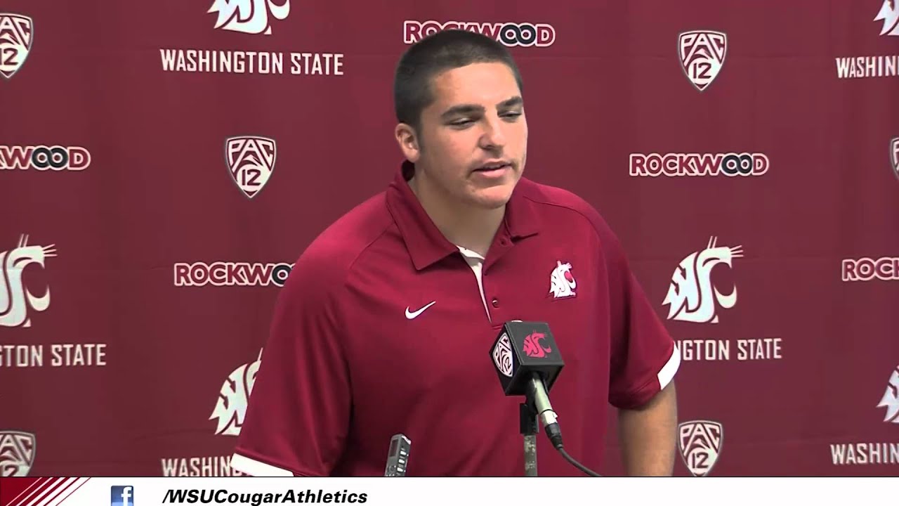 WSU Football: Andrew Furney Press Conference Sept. 10 - YouTube