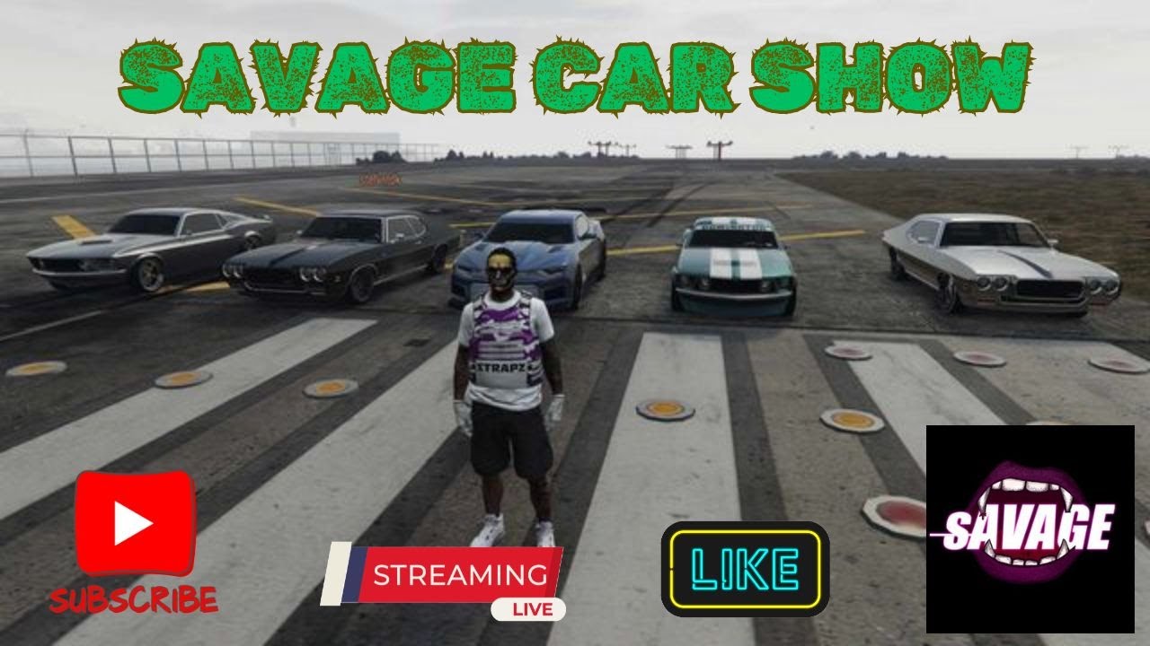 GTA ONLINE | 1ST SAVAGE CAR MEET RECAP - YouTube