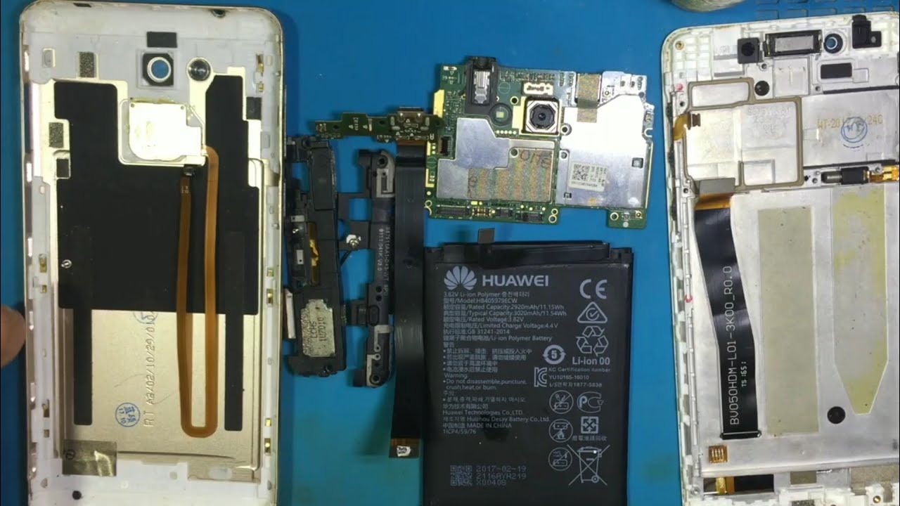Huawei honor 6c (DIG-L21) Disassembly / Teardown | How to open Huawei ...