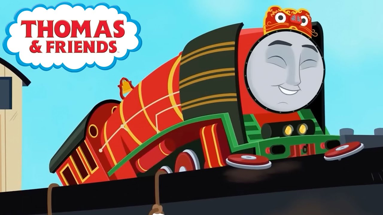 Thomas Greets a New Friend for the Fireworks Show! | Thomas & Friends ...