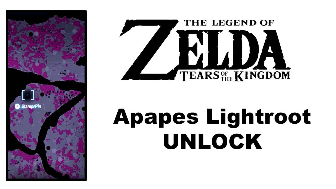 Zelda Tears of the Kingdom Apapes Lightroot Unlock - YouTube