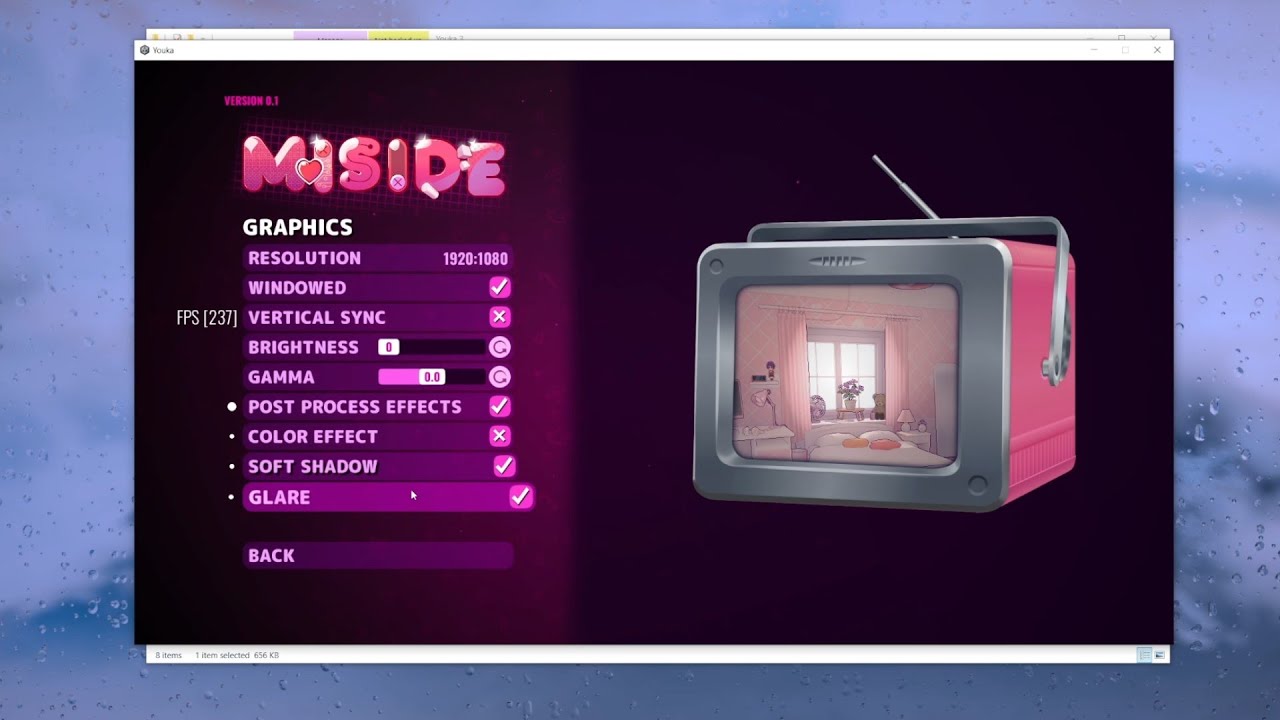 MiSide Main Menu with DDLC BGM (Unity 6) - YouTube