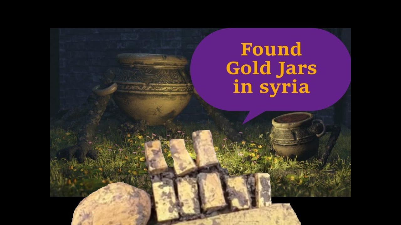 Found Gold Jars in Syria!Treasure hunt!Treasure Hunt!Gold Research ...