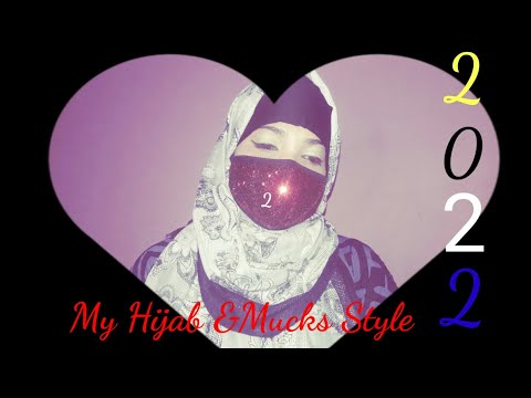 new styel mucus hijab| cover hijab fashion|hijab styel|tight niqab|bondage|Hijab tutorial4march2022