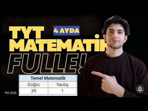 TYT MATEMATİK KALAN SÜREÇTE NASIL FULLENİR? #yks2026 