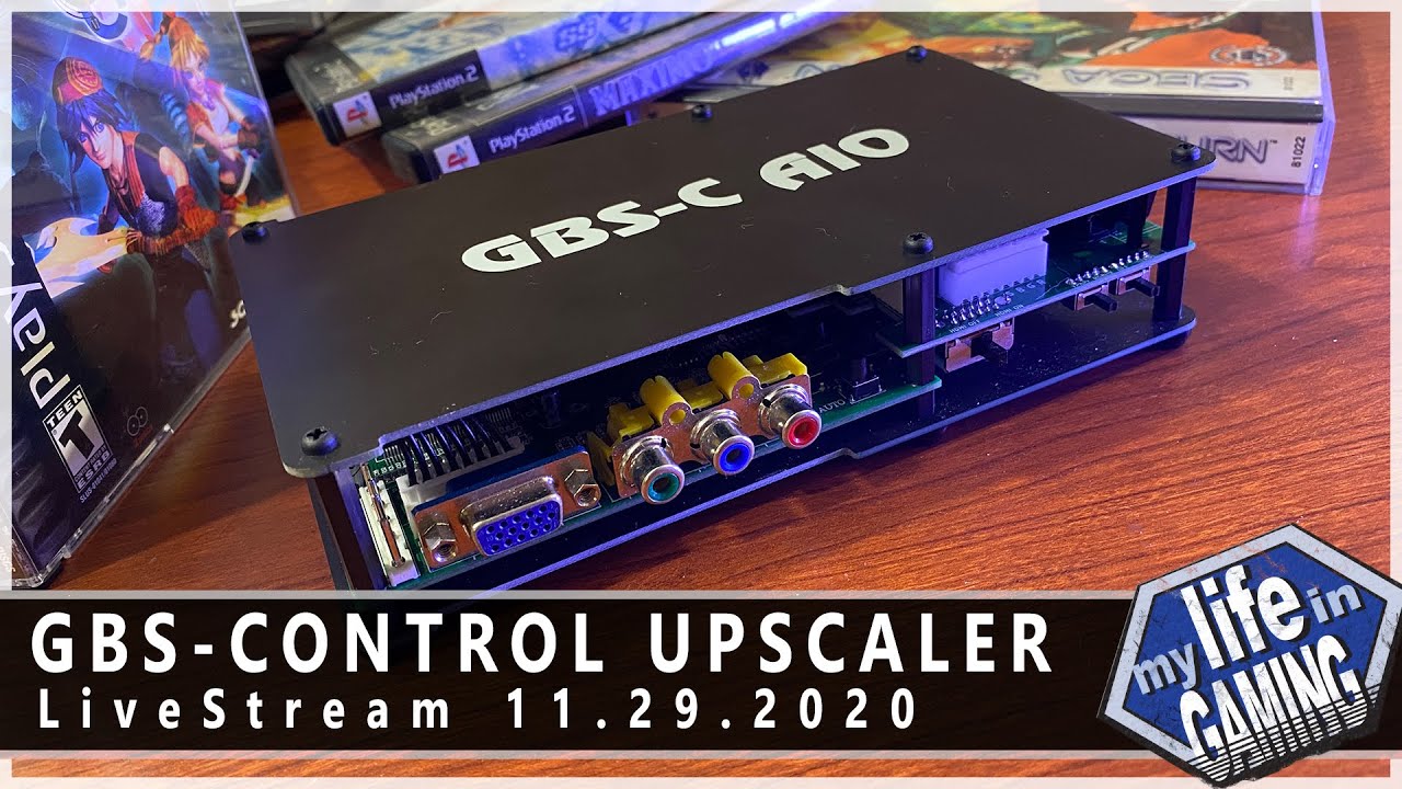Random Games using the GBS - CONTROL AIO Upscaler! :: LIVE STREAM - YouTube