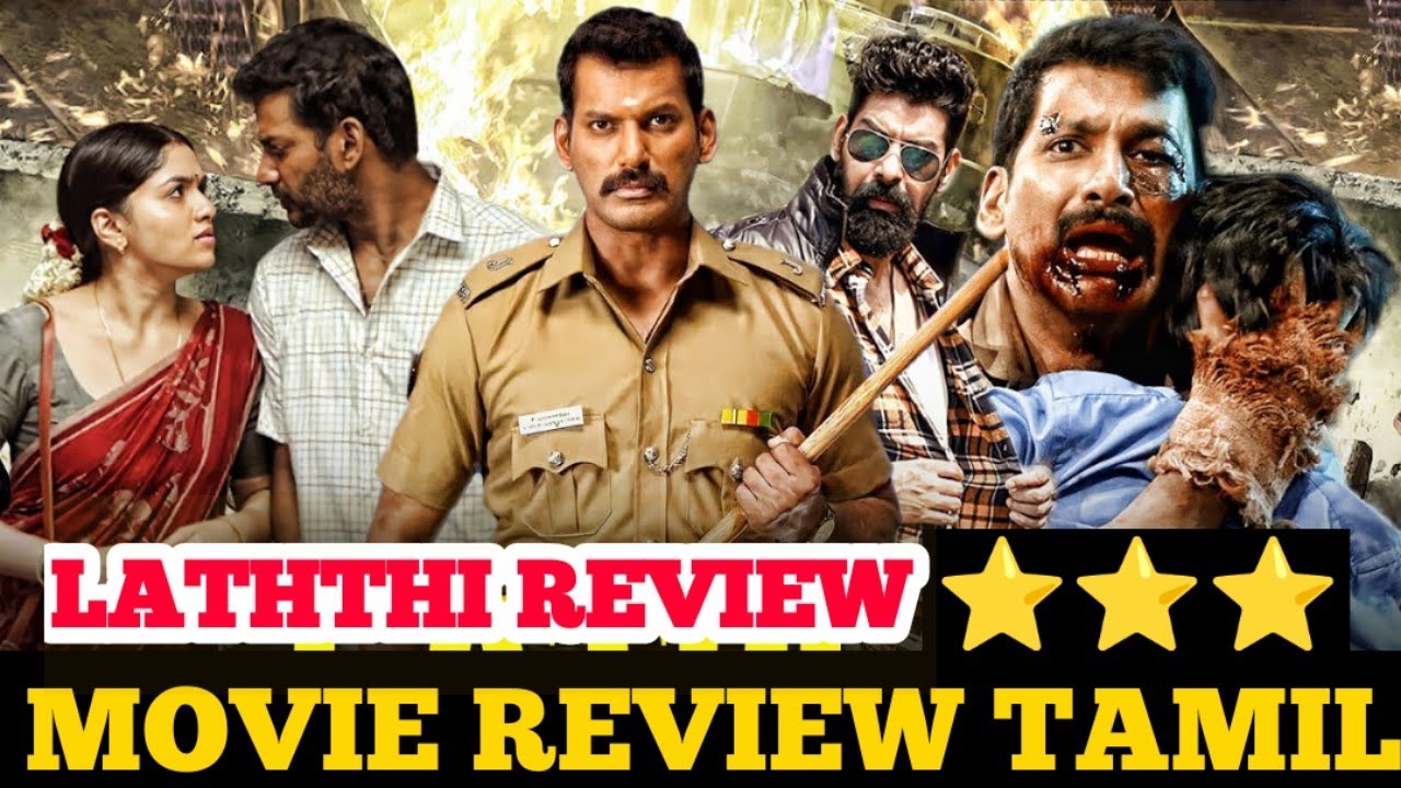 Laththi Movie Review | Laththi Tamil Movie Review | Vishal🔥 | First ...