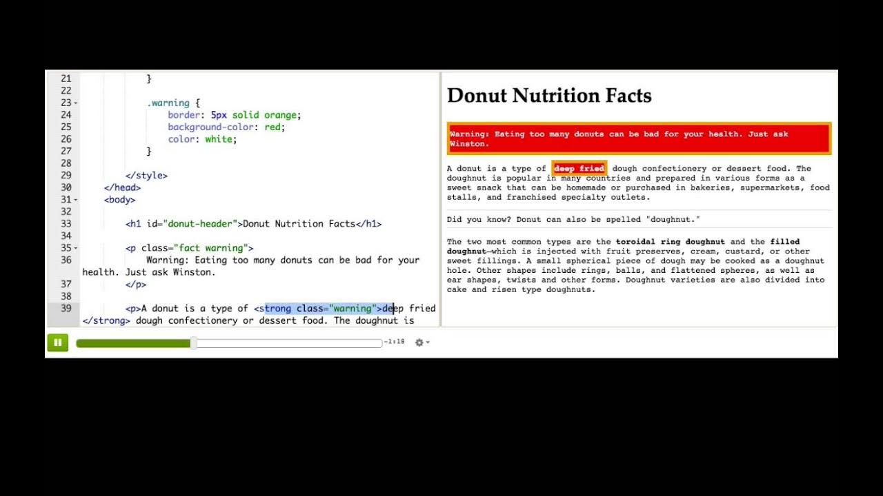 Combining CSS class and element selectors | Computer Programming | Khan ...