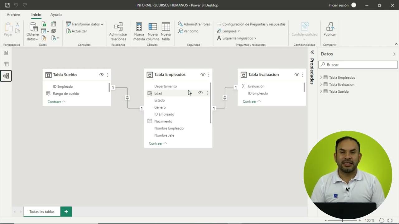 La Interfaz de Power BI Desktop - YouTube