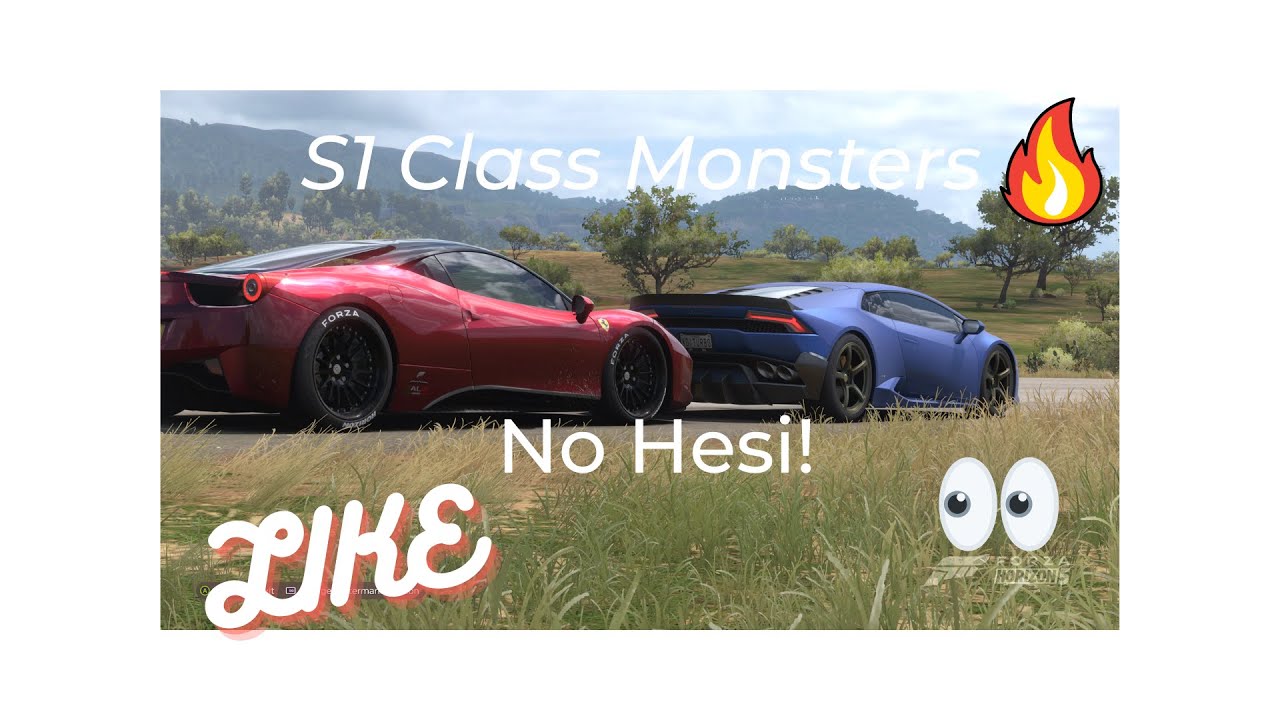 No hesi Lamborghini hurucan& Ferrari 458 speciale | Forza Horizon 5 ...
