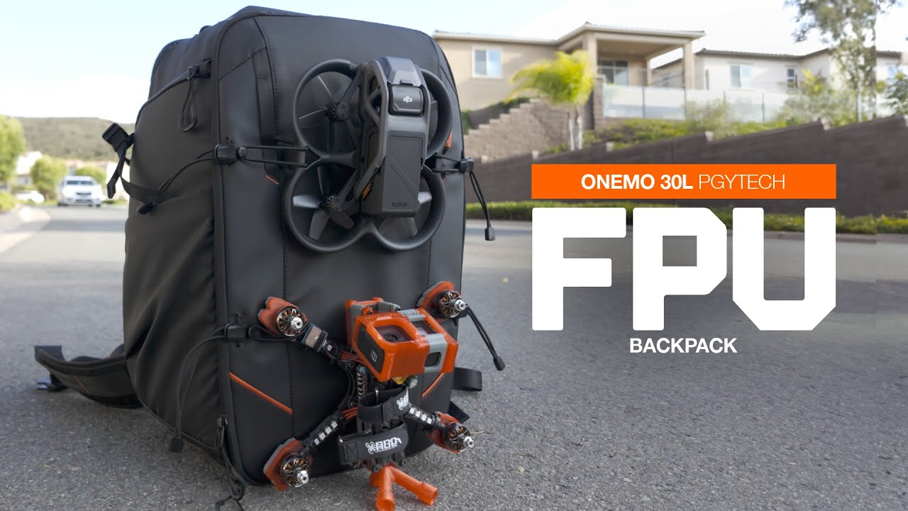 PGYTECH FPV Backpack Unboxing and Review - YouTube