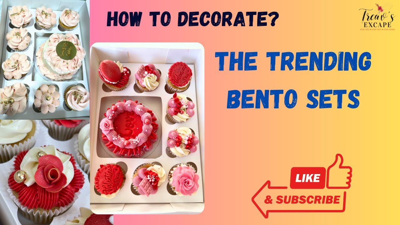 Bento sets for beginners. Trending cake decorating tutorials # ...