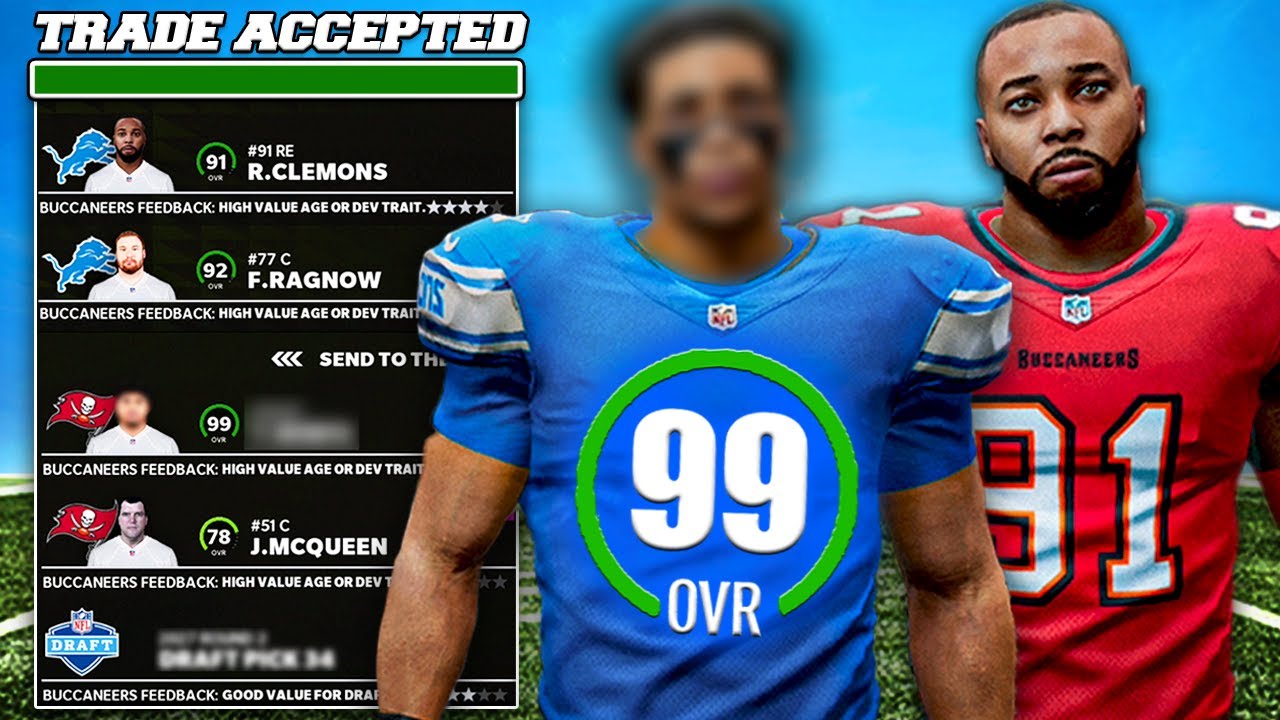 I made a MASSIVE Trade at the NFL Trade Deadline... - YouTube