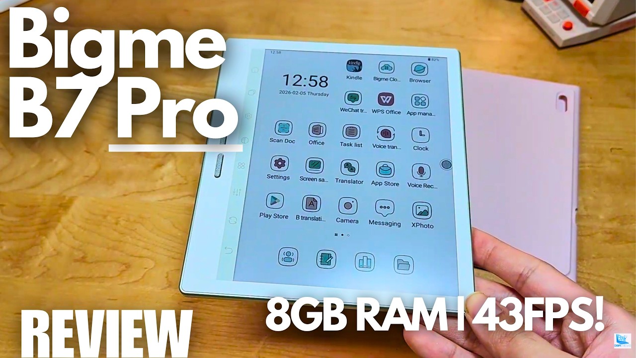 REVIEW: Bigme B7 Pro | Fastest 7'' Color ePaper Tablet with Stylus Pen ...