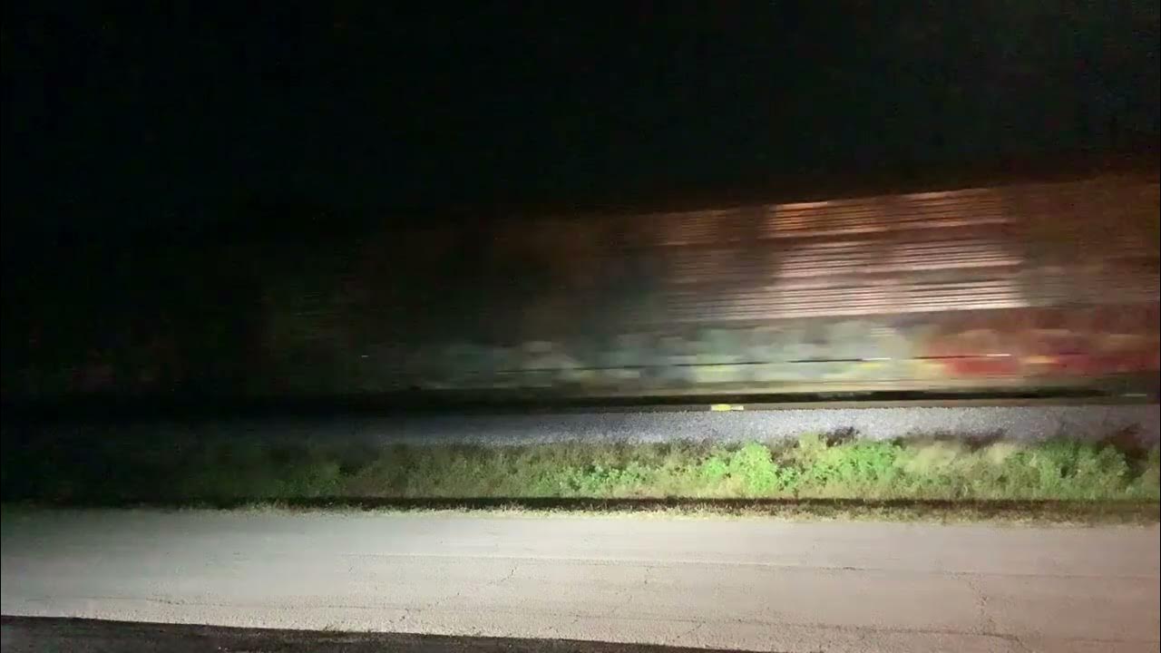 FEC 107 with Three Champs and Track Inspection Car 2414. - YouTube