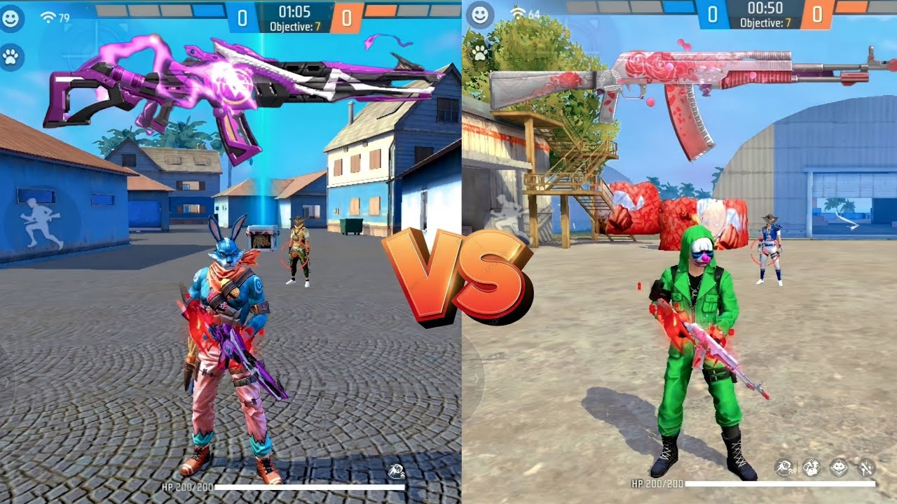 TWILIGHT BOLT AN94 VS RUBY BRIDE AN94 DAMAGE TEST VIDEO GARENA FREE ...