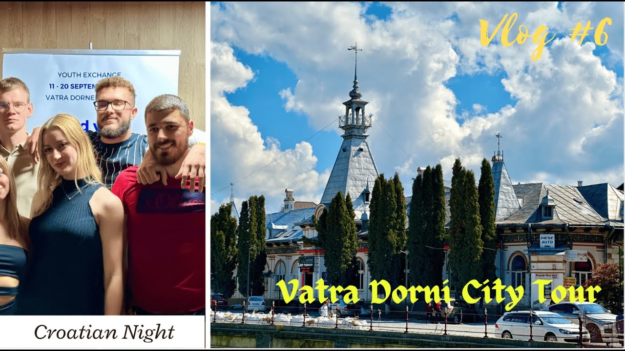 Vatra Dorni city Tour | Croatia Night | Foreigners mana Indian song ki ...