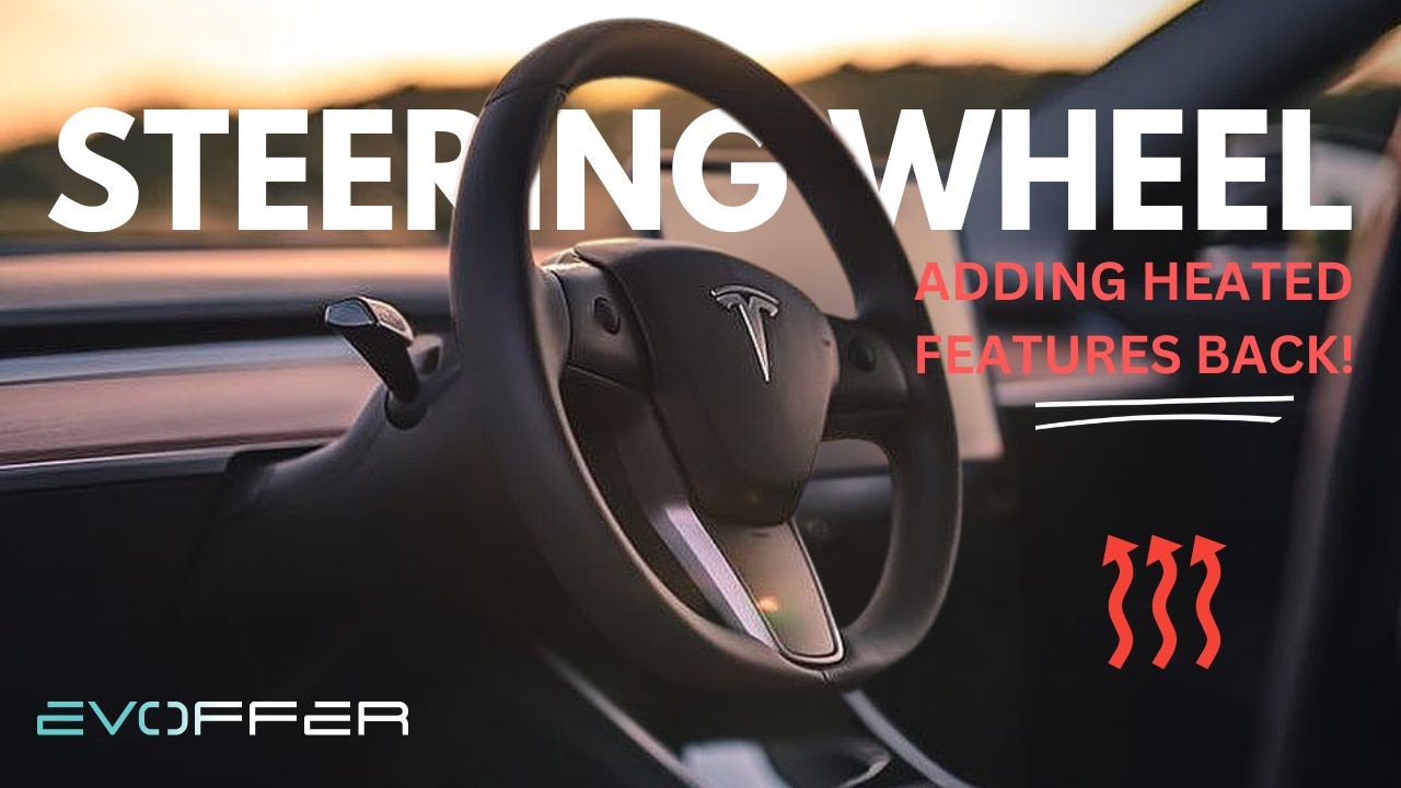 Heated Steering Wheel Module Demo | Tesla Model 3 & Model Y (2017-2020 ...