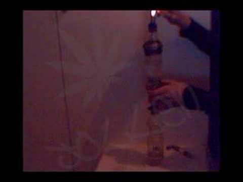 Homemade Gravity Bong Advanced - YouTube