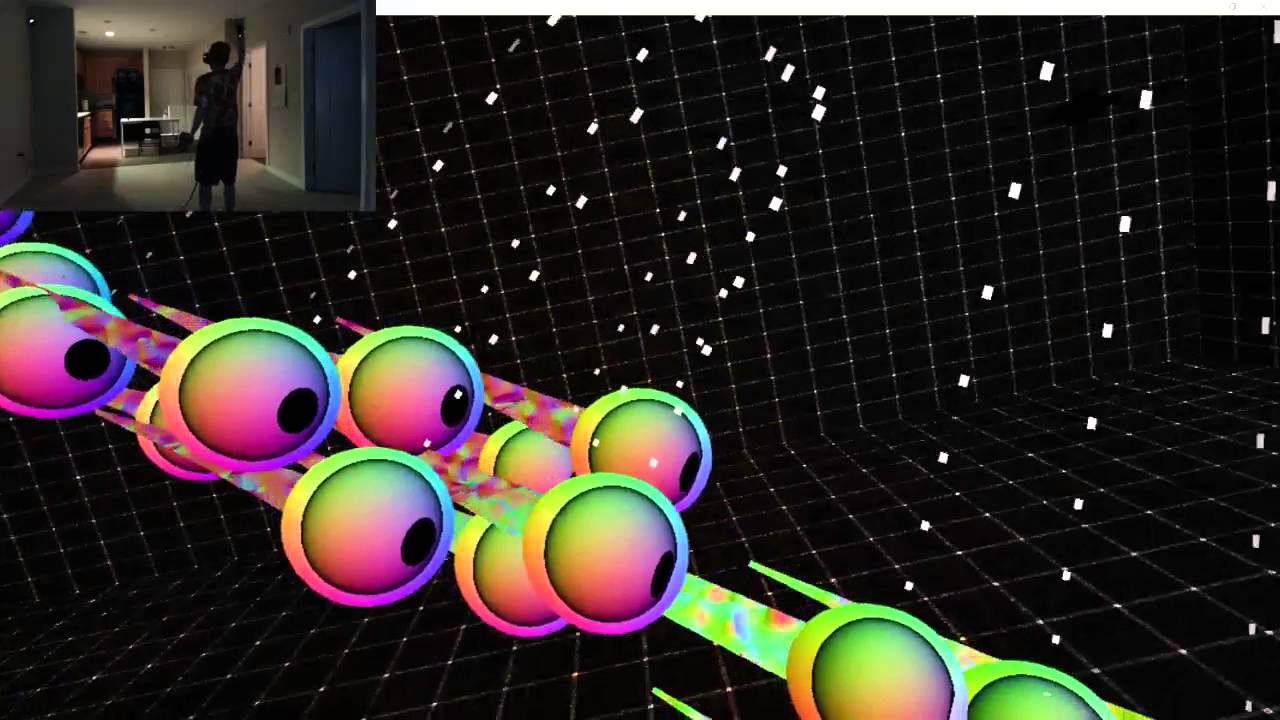 HTC Vive Psychedelic VR Puzzle Game: BLARP! - YouTube
