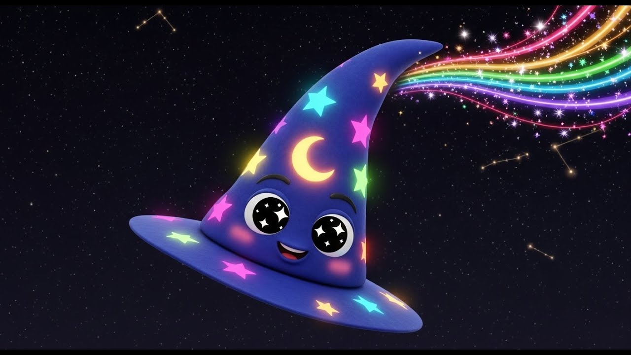 Colors in the Wizard’s Hat 🎩🌈 | Learn Colors for Kids | Magical ...