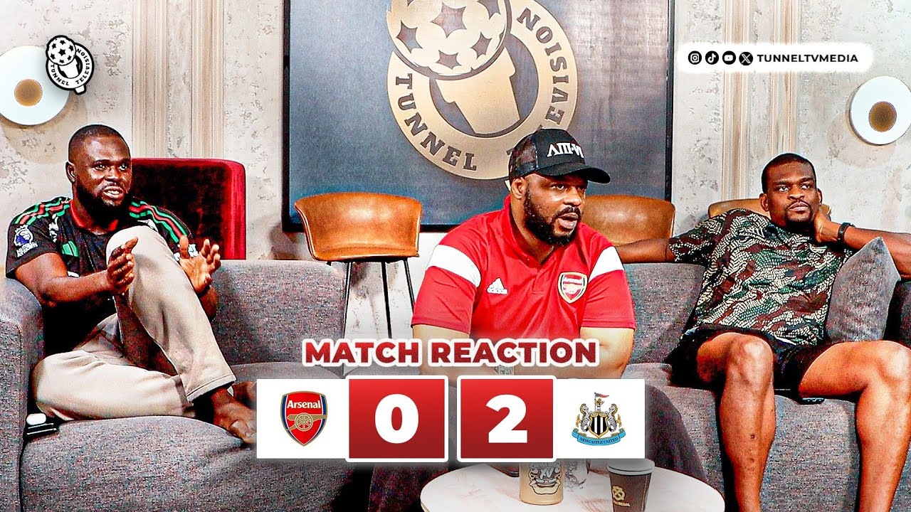 Arsenal 0-2 Newcastle United | Full Fan Reactions | Isak Gordon | - YouTube