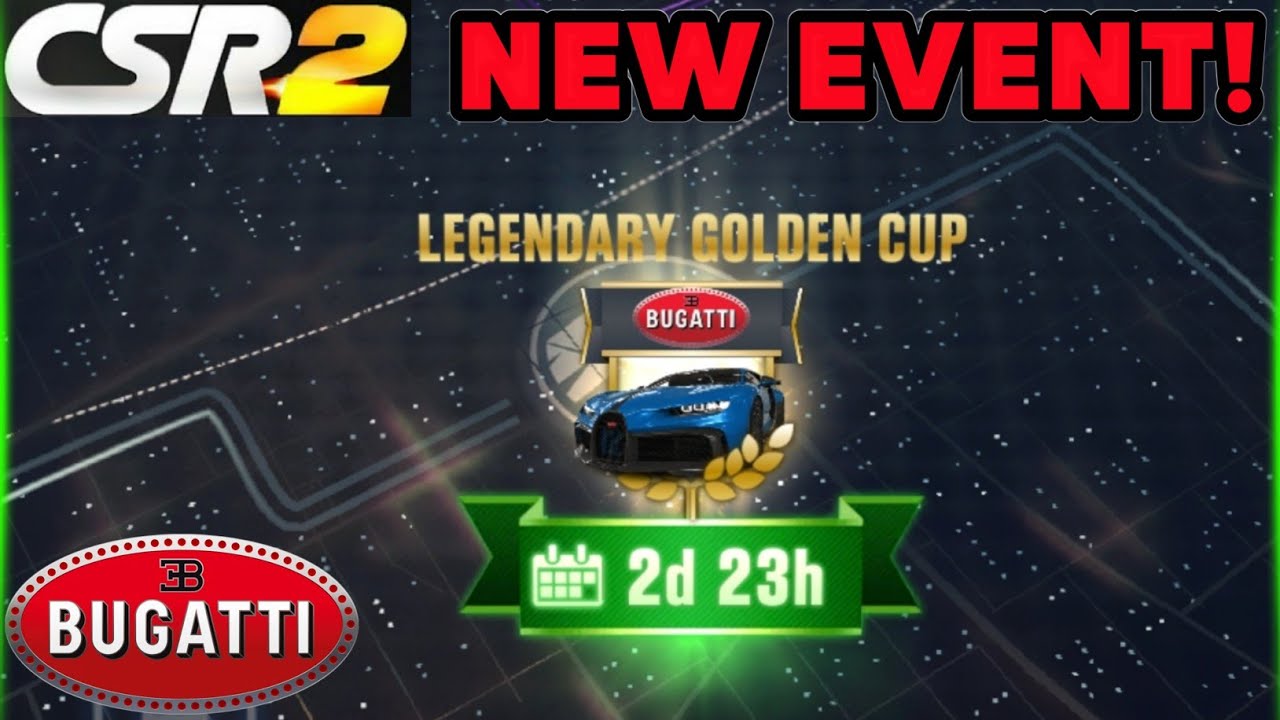 CSR2 NEW EVENT 😍 | LEGENDARY GOLDEN CUP & EVOLUTION CUP | CHIRON PUR ...