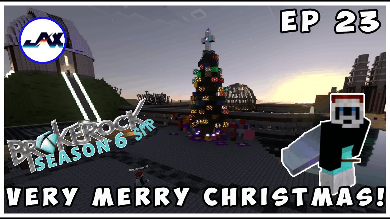 Merry CHRISTMAS Episode | MC 1.20 BrokeRock S06 SMP LP | Ep: 23 - YouTube