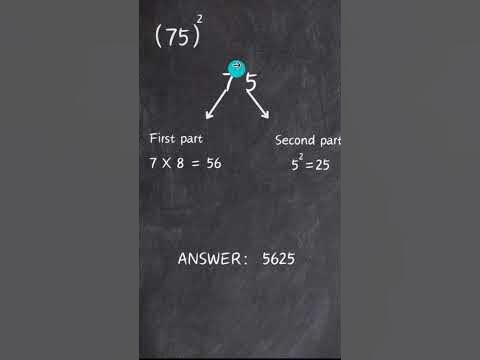 Squaring of numbers ending in 5 ##VEDIC MATHS TRICK - YouTube