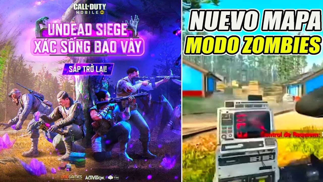 NUEVO MAPA ZOMBIES UNDEAD SIEGE - CONFIGURACIÓN Y NUEVA CAJA AFORTUNADA ...