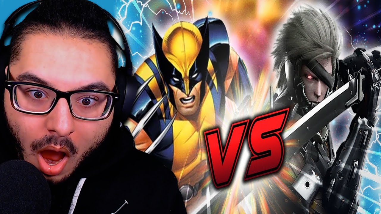 Wolverine VS Raiden 3D FIGHT ANIMATION | X-Men VS Metal Gear Solid ...