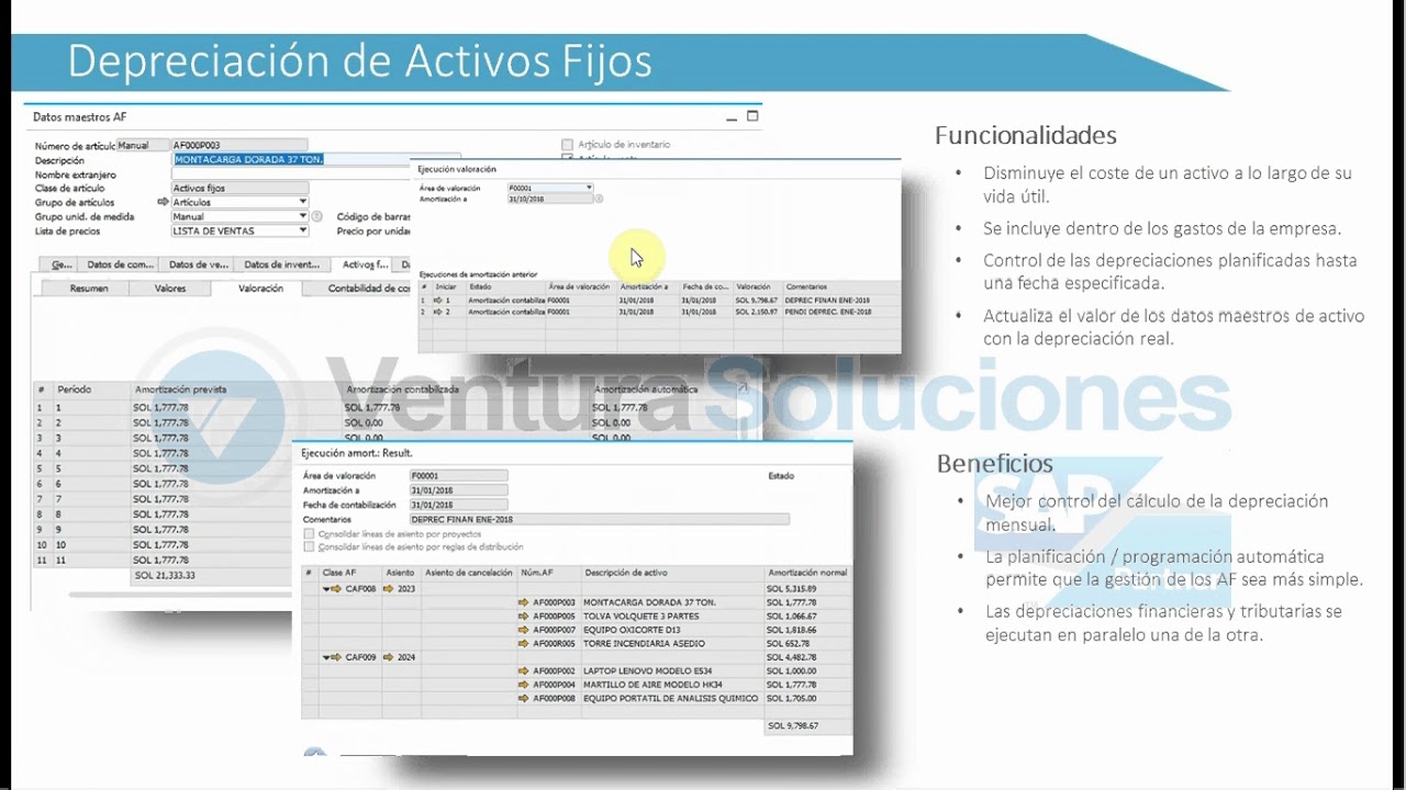 Módulo de Activos Fijos de SAP Business One 9.3 - YouTube
